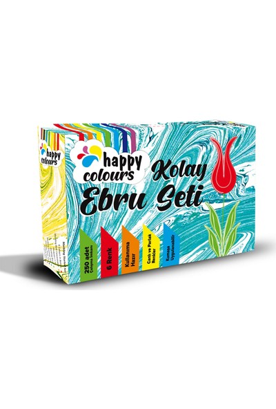 Happy Colours Kolay Ebru Seti Happy Colours Kolay Ebru Seti