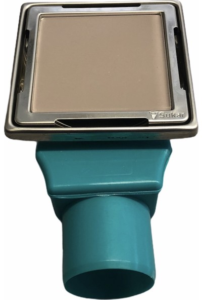 Sukar Cam Çelik Çerçeve Q50 Yan Çıkış Süzgeci