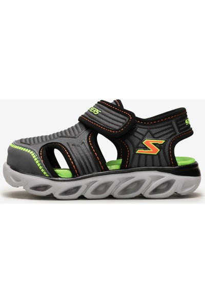 Skechers HYPNO-SPLASH- ZOTEX Küçük Erkek Çocuk Gri Işıklı Sandalet - 90524N CCBK Skechers HYPNO-SPLASH- ZOTEX Küçük Erkek Çocuk Gri Işıklı Sandalet - 90524N CCBK