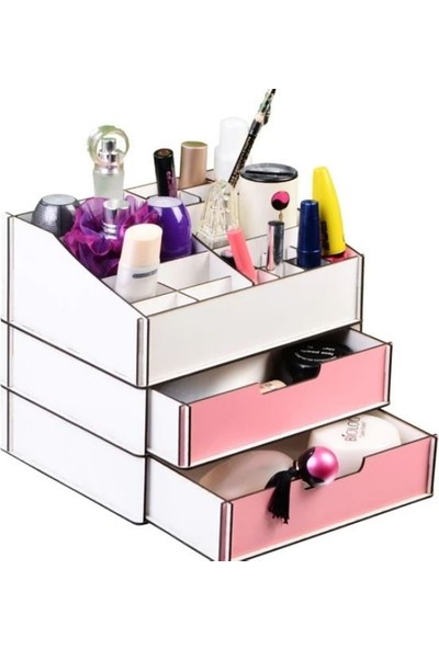 Makyaj Organizer Düzenleyici Makyaj Malzemelerini Düzenleyici Stand