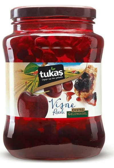 Tukaş Vişne Reçeli 1800 gr Tukaş Vişne Reçeli 1800 gr