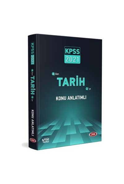 Data Yayınları 2021 Kpss Tarih Konu Anlatımlı