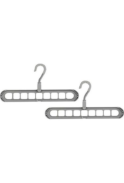 Meleni Home Sihirli Askı Çok Fonksiyonlu Elbise Dolap Içi Düzenleyici Askı 2 Adet Meleni Home Sihirli Askı Çok Fonksiyonlu Elbise Dolap Içi Düzenleyici Askı 2 Adet