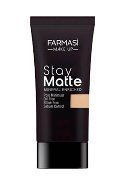 Farmasi Make Up Stay Matte Fondöten 30 ml Sand Beıge-04 Farmasi Make Up Stay Matte Fondöten 30 ml Sand Beıge-04