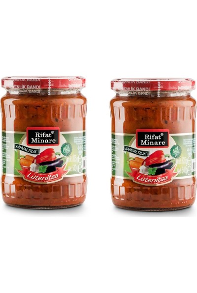 Rifat Minare Lütenitsa Kahvaltılık Sos Acılı 540 gr x 2'li