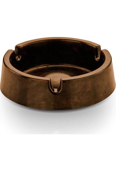 Tria Yuvarlak Lüks Küllük Kahverengi 10,7 cm