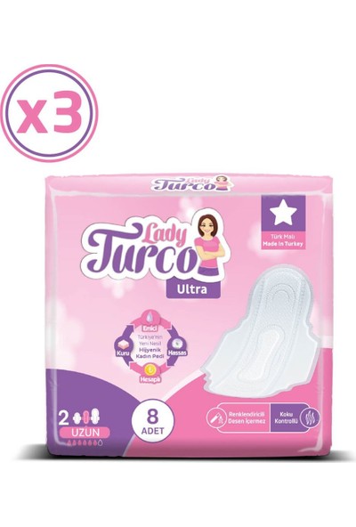 Baby Turco Lady Turco Ultra Uzun 3x 8 Ped Baby Turco Lady Turco Ultra Uzun 3x 8 Ped