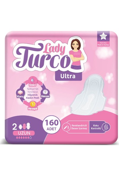 Baby Turco Lady Turco Ultra Uzun 160 Ped