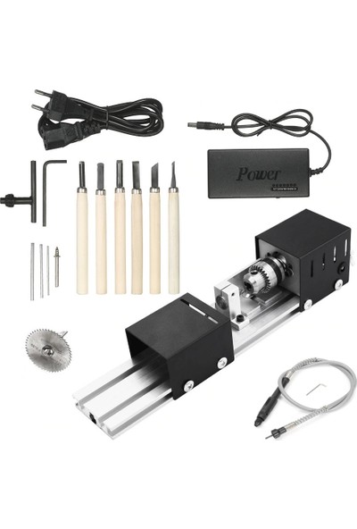 Valkyrie 100W Mini Ahşap Odun Işleme Torna Lathe Makinası Valkyrie 100W Mini Ahşap Odun Işleme Torna Lathe Makinası