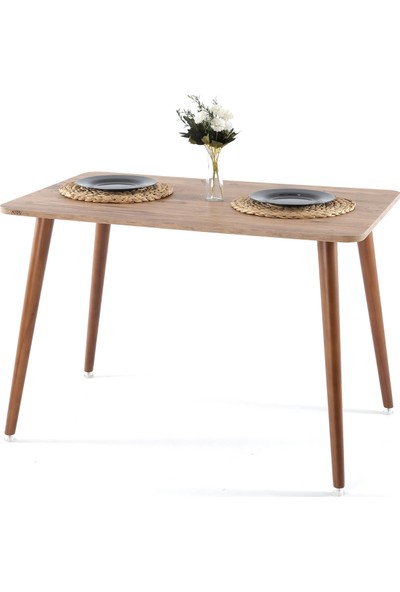 Mars Mobilya Mykonos Çam Ahşap Ayaklı Mutfak Masası