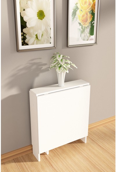 Dekorfim Katlanır Portatif Flamingo Masa