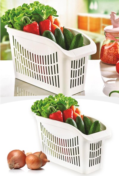 Mynila 3 Adet Buzdolabı Düzenleyici Dolap İçi Düzenleyici