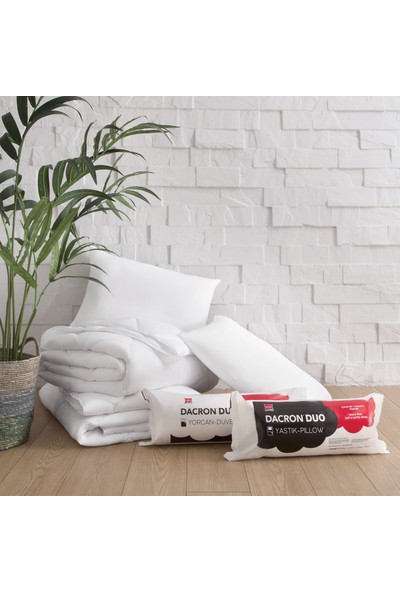 Yataş Bedding Dacron Duo Yastık 50 x 70 cm Yataş Bedding Dacron Duo Yastık 50 x 70 cm