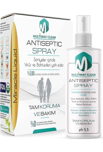 Multiway Clean Antiseptic Spray 100 ml