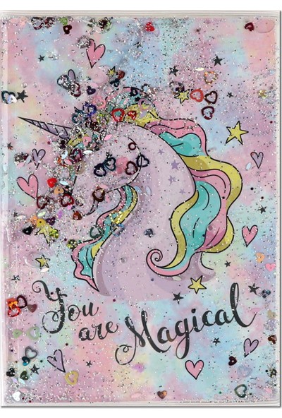Attach You Are Magical Sulu Kapak Defter