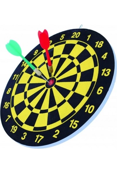 Onyıl Hediyelik Çift Yüzlü Oklu Hedef Tahtası - Dart - 1 Oklu - 22CM Onyıl Hediyelik Çift Yüzlü Oklu Hedef Tahtası - Dart - 1 Oklu - 22CM