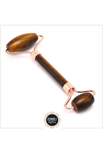 Osmanlı Doğal Taş Kaplan Gözü Doğal Masaj Aleti Rol On