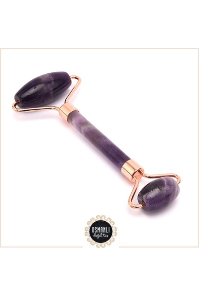 Osmanlı Doğal Taş Ametist Doğal Taş Masaj Aleti Rol On