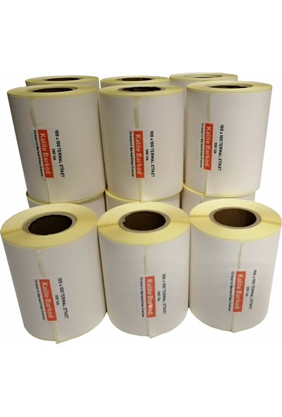 Kalite Barkod 100x100 Termal Etiket 10 Rulo Barkod Etiket Kalite Barkod 100x100 Termal Etiket 10 Rulo Barkod Etiket
