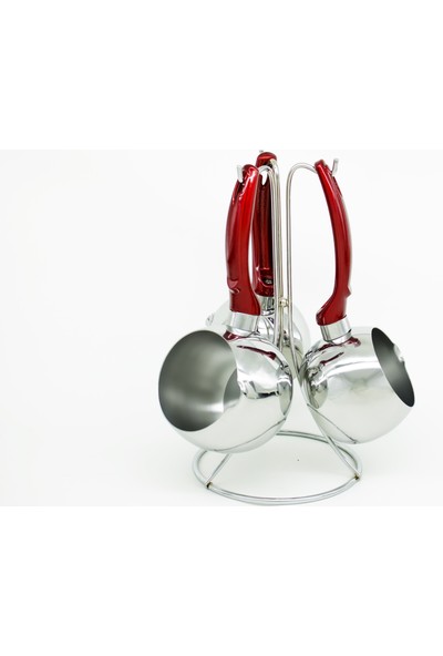 Şahset Küre Çelik Cezve Seti Şahset Küre Çelik Cezve Seti