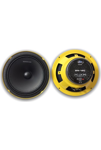 Boschmann Bm Audio 16 cm Midrange Hoparlör ( 2 Adet ) Boschmann Bm Audio 16 cm Midrange Hoparlör ( 2 Adet )