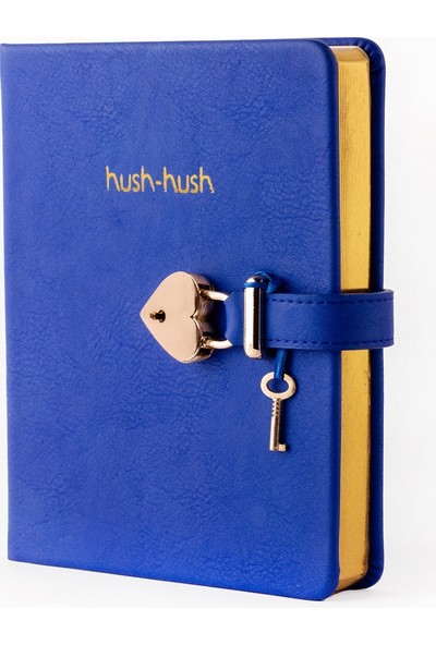 Victoria's Journals Hush Hush Çizgili Defter 13 x 18 cm Mavi Victoria's Journals Hush Hush Çizgili Defter 13 x 18 cm Mavi