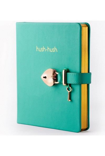 Victoria's Journals Hush Hush Çizgili Defter 13 x 18 cm Yeşil Victoria's Journals Hush Hush Çizgili Defter 13 x 18 cm Yeşil