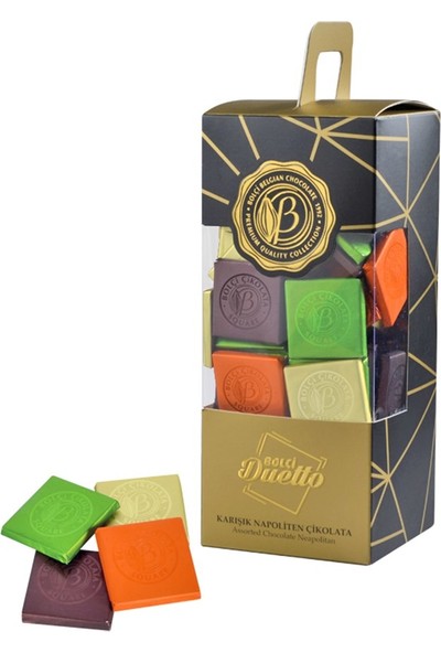 Bolçi Düetto Karışık Napoliten Çikolata 400GR
