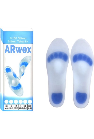 Arwex Tam Anatomik %100 Silikon Ayakkabı Tabanlığı Topuk Dikeni Tabanlık Arwex Tam Anatomik %100 Silikon Ayakkabı Tabanlığı Topuk Dikeni Tabanlık