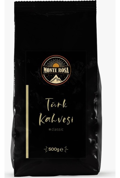Monte Rosa Türk Kahvesi Öğütülmüş 500 gr