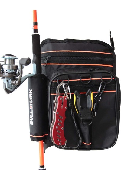 Bullshark Bacaktan Bağlamalı Spin Çantası Siyah Bullshark Bacaktan Bağlamalı Spin Çantası Siyah