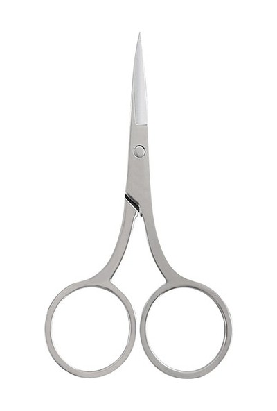 Qniay Çelik Kaş Bıyık Nakış Makası