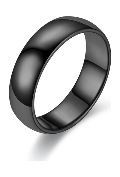 Chavin 6 mm Söz Siyah İp Kaplama Unisex Çelik Yüzük Chavin 6 mm Söz Siyah İp Kaplama Unisex Çelik Yüzük