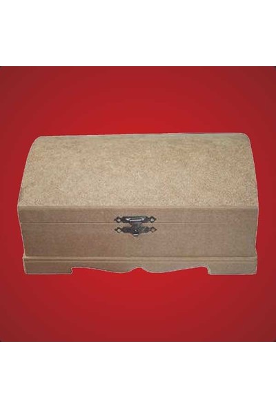 Artebella Ahşap Mdf Sandık 36 x 25 x 16 cm
