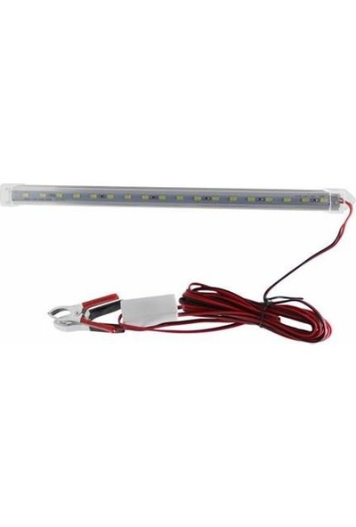 Centrepoint Akü Seyyar Lamba 30 cm 18 Ledli Şerit LED 12V 4 Metre Kablo Centrepoint Akü Seyyar Lamba 30 cm 18 Ledli Şerit LED 12V 4 Metre Kablo