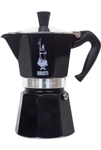 Bialetti Express Metal Siyah 3 Cups Moka Pot Bialetti Express Metal Siyah 3 Cups Moka Pot