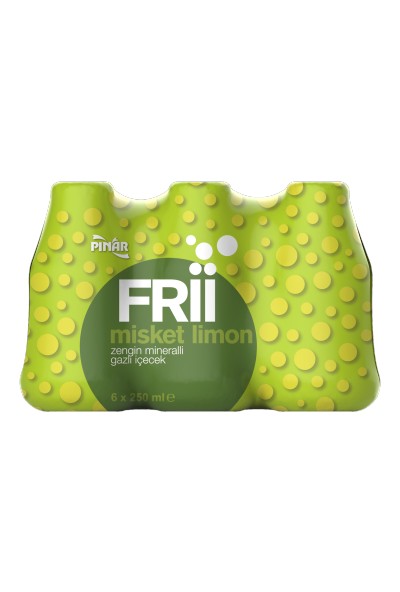Pınar Frii Misket Limonlu Gazlı Içecek 250 ml x 6'lı Pınar Frii Misket Limonlu Gazlı Içecek 250 ml x 6'lı