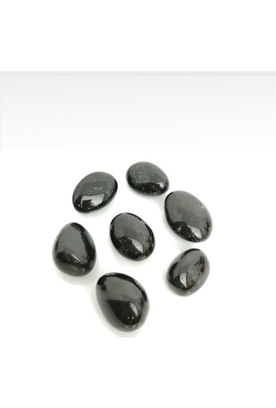 Osmanlı Doğal Taş Siyah Turmalin Tımbıl Taş Osmanlı Doğal Taş Siyah Turmalin Tımbıl Taş