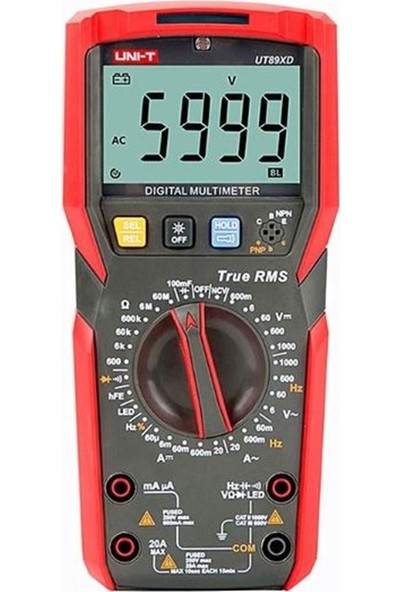 Unit Ut 89XD Dijital Multimetre Gerçek Rms Unit Ut 89XD Dijital Multimetre Gerçek Rms
