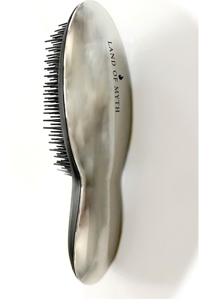Land Of Myth - LOM1202 Detangling Hair Brush, Saç Açma Tarağı (Silver) Land Of Myth - LOM1202 Detangling Hair Brush, Saç Açma Tarağı (Silver)