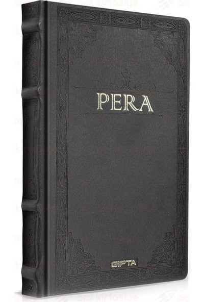 Gıpta Pera Çizgisiz Deri Kapak Ciltli Defter 17 x 24 cm Siyah Gıpta Pera Çizgisiz Deri Kapak Ciltli Defter 17 x 24 cm Siyah