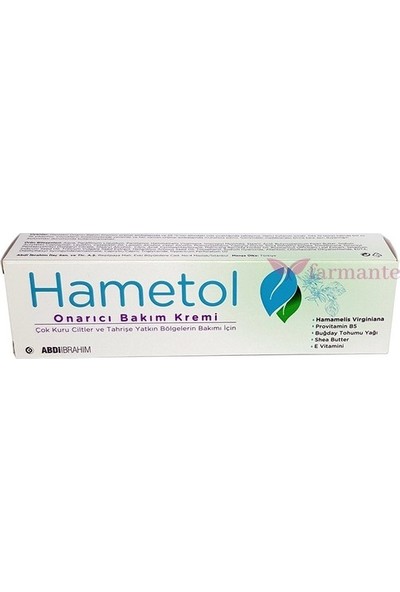 Hametol Onarıcı Bakım Kremi 50 GR - Abdi İbrahim