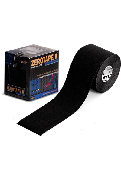 Zerosportsmed Zerotape K Siyah 5cm x 5m