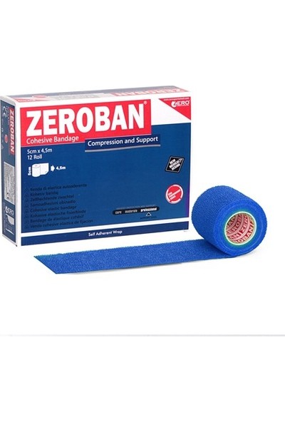 Zerosportsmed Zeroban 5 cm x 4,5 M Lıme Blue