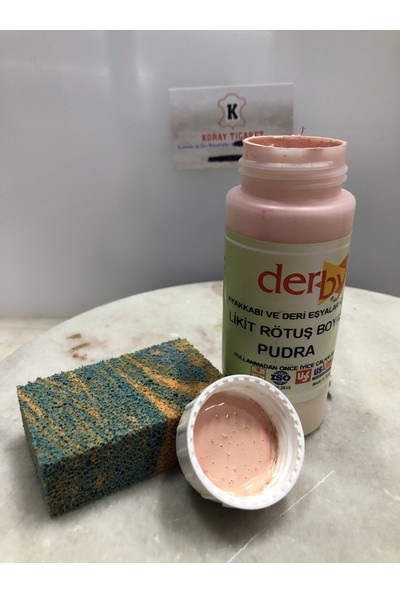 Derby Mont Direksiyon Ayakkabı Deri Boyası