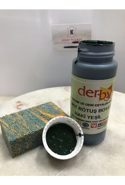 Derby Mont Direksiyon Ayakkabı Deri Boyası