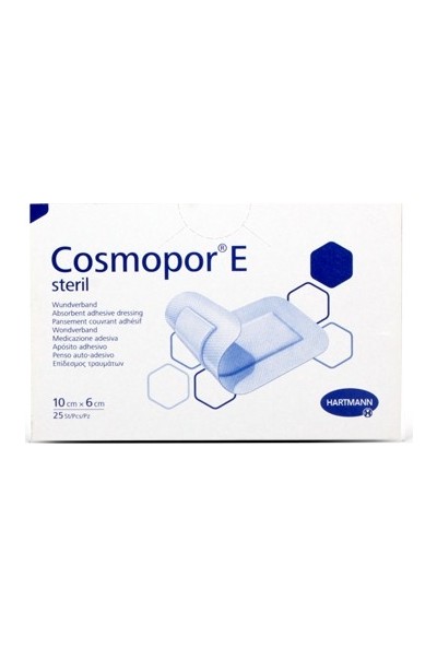 Hartmann Cosmopor E - Pedli Yara Örtüsü 10X6 cm 25'li Kutu