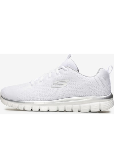 Skechers GRACEFUL-GET CONNECTED Kadın Beyaz Spor Ayakkabı - 12615 WSL Skechers GRACEFUL-GET CONNECTED Kadın Beyaz Spor Ayakkabı - 12615 WSL