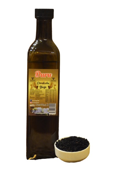 Duru Organik - Çörekotu Yağı 470 ml - Soğuk Sıkım Duru Organik - Çörekotu Yağı 470 ml - Soğuk Sıkım