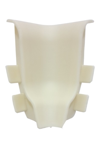 Deco Corner Laminant Parke Süpürgelik Köşe Bağlantı Elemanları Takım 6 cm Beyaz